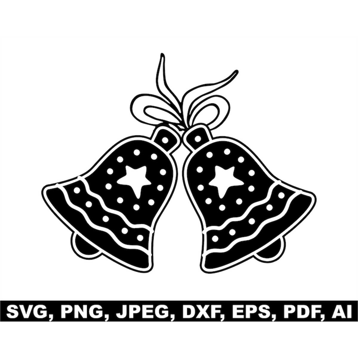 Jingle Bell Svg, Christmas Bell Svg, Bell Svg, Christmas Svg | Inspire ...