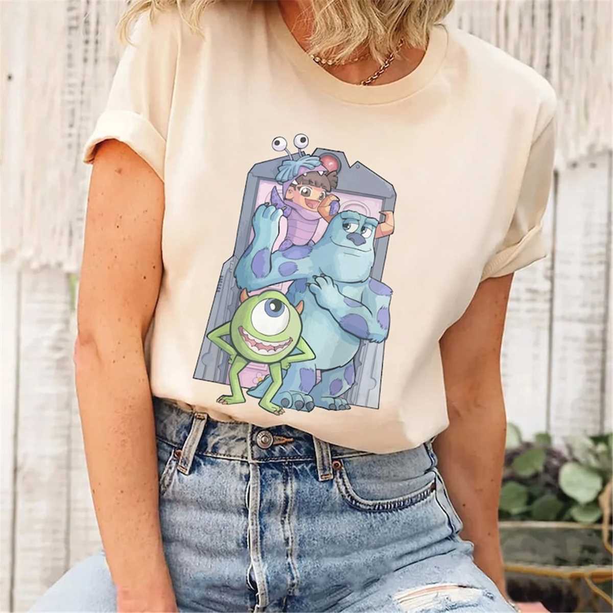 Disney Pixar Monsters Inc. Mike And Sully 90's Style T-Shirt | Inspire ...