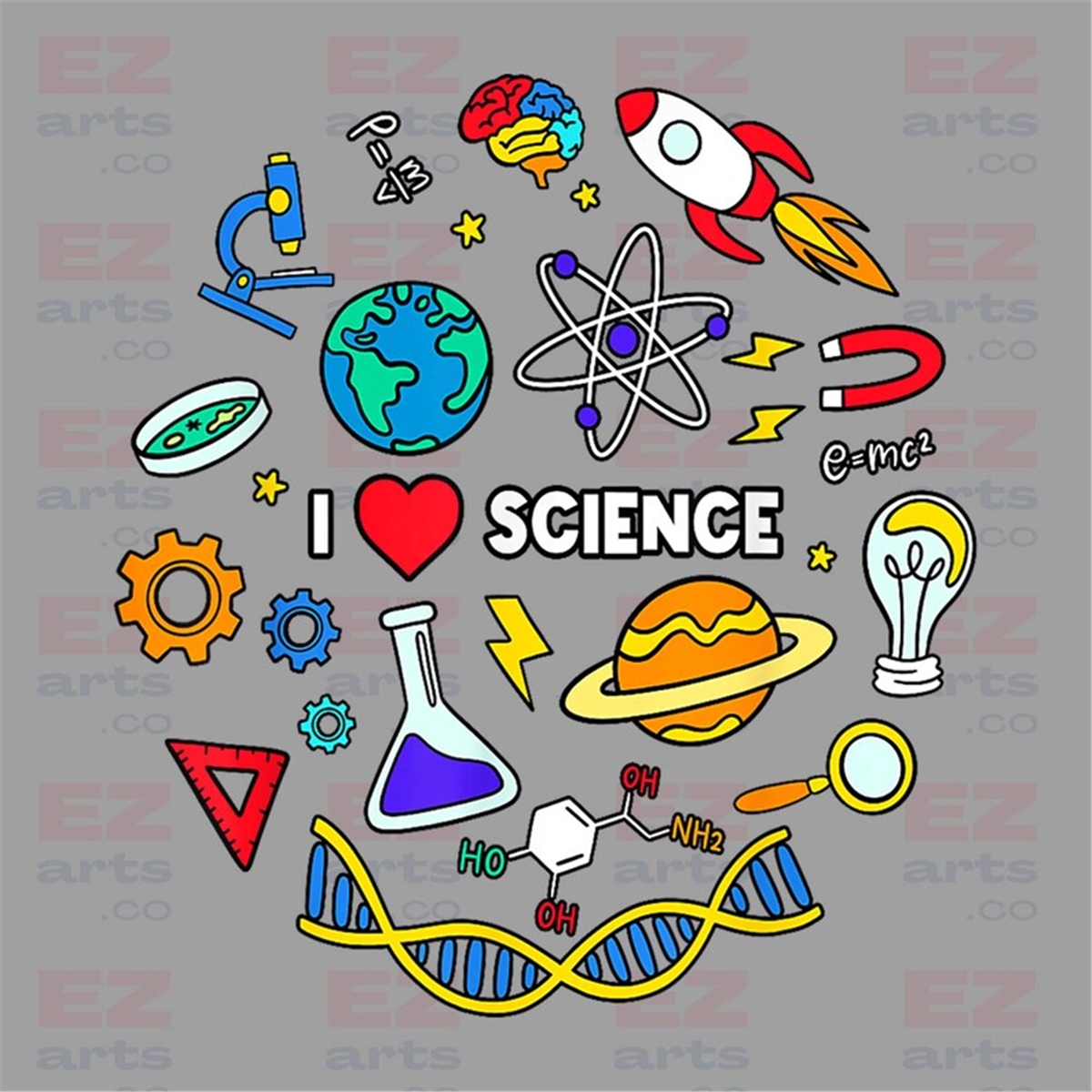 Science Sublimation PNG Design, Science Life, Love science, | Inspire ...