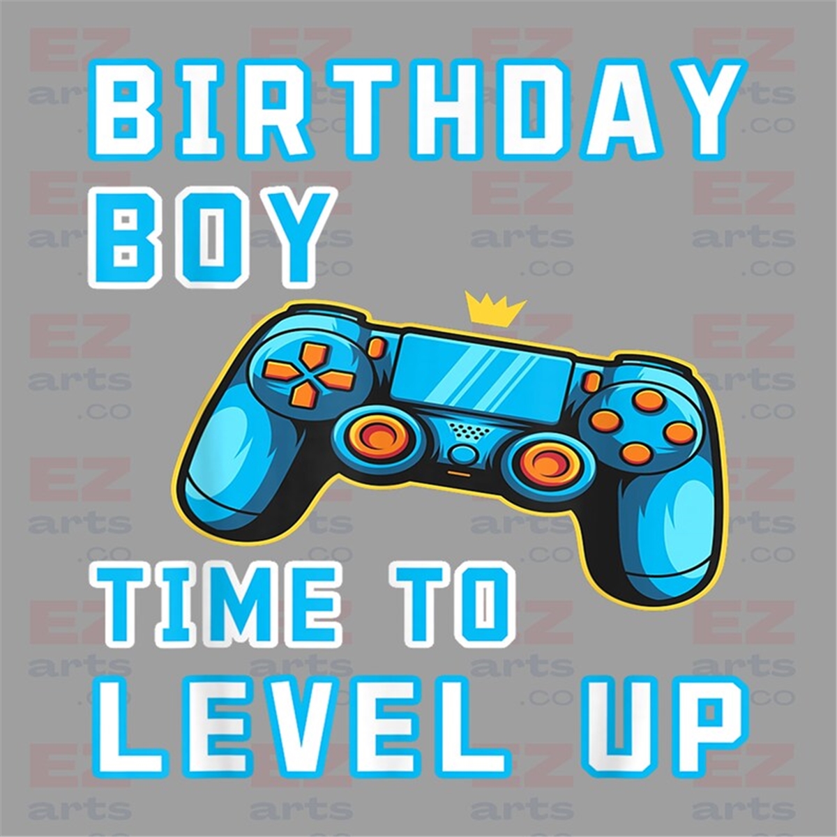 Birthday Boy Time To Level Up PNG, Video Game Birthday Gamer | Inspire ...
