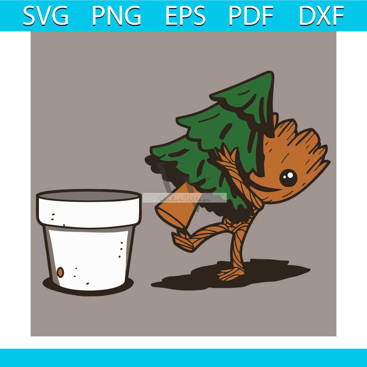 Christmas Tree Groot Svg, Christmas Svg, Groot Svg, Christma | Inspire ...