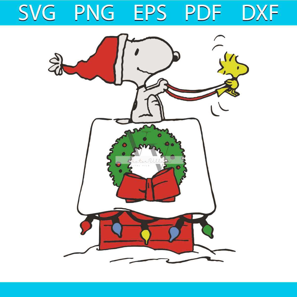 Peanuts Snoopy Dog House Sleigh Svg, Christmas Svg, Snoopy S | Inspire ...