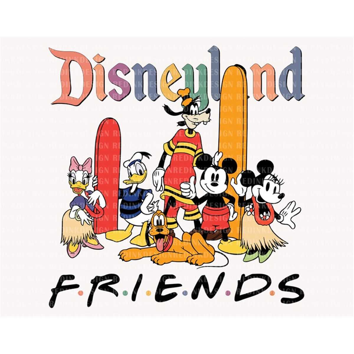Retro Friends Svg, Mouse And Friends Svg, Friendship Svg, Fr - Inspire ...