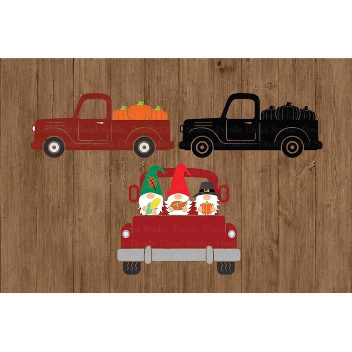Thanksgiving Truck SVG, Truck SVG, Pumpkin Truck SVG for Sil - Inspire ...
