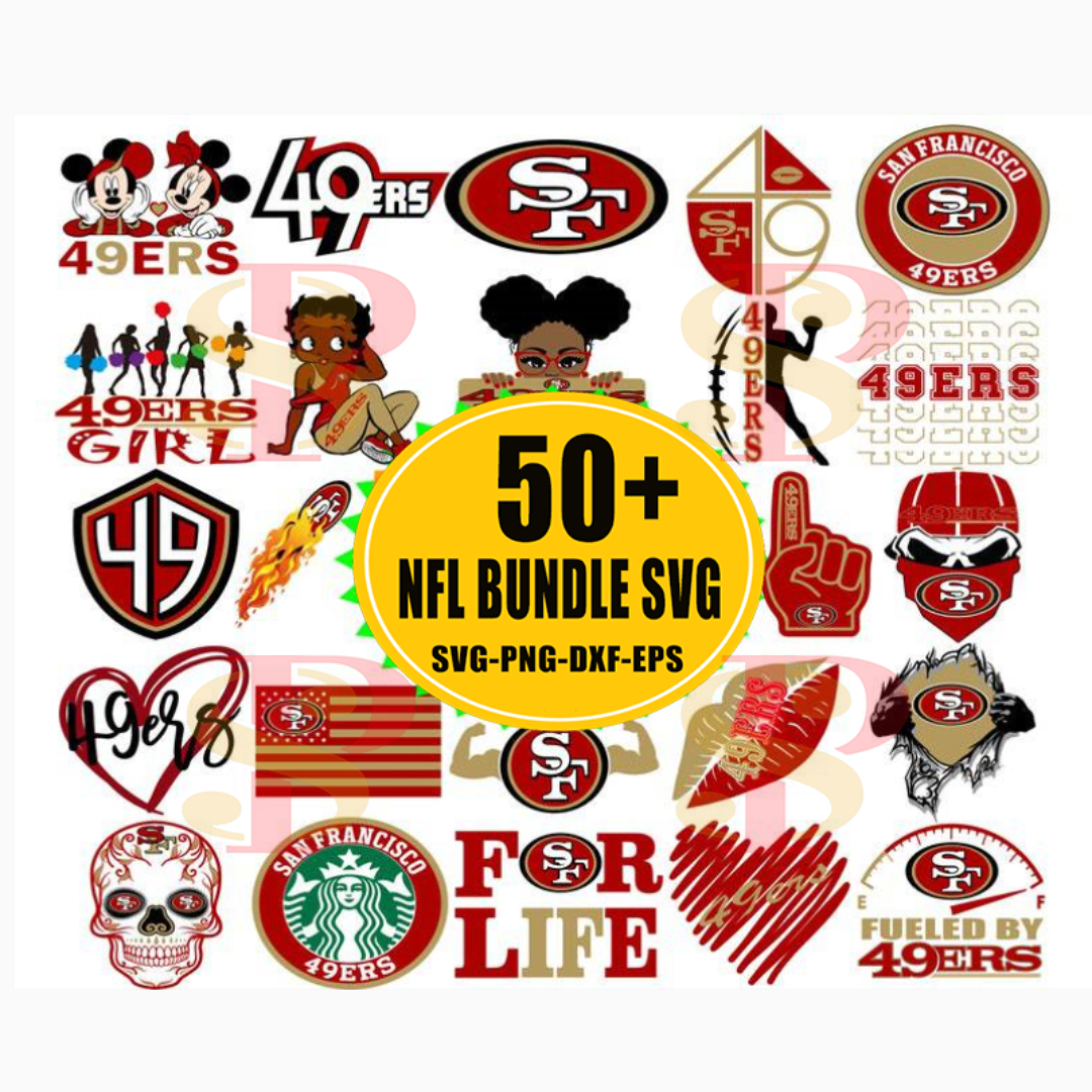 San Francisco 49ers, 49ers Svg, 49ers Logo Svg, Love 49ers S | Inspire ...