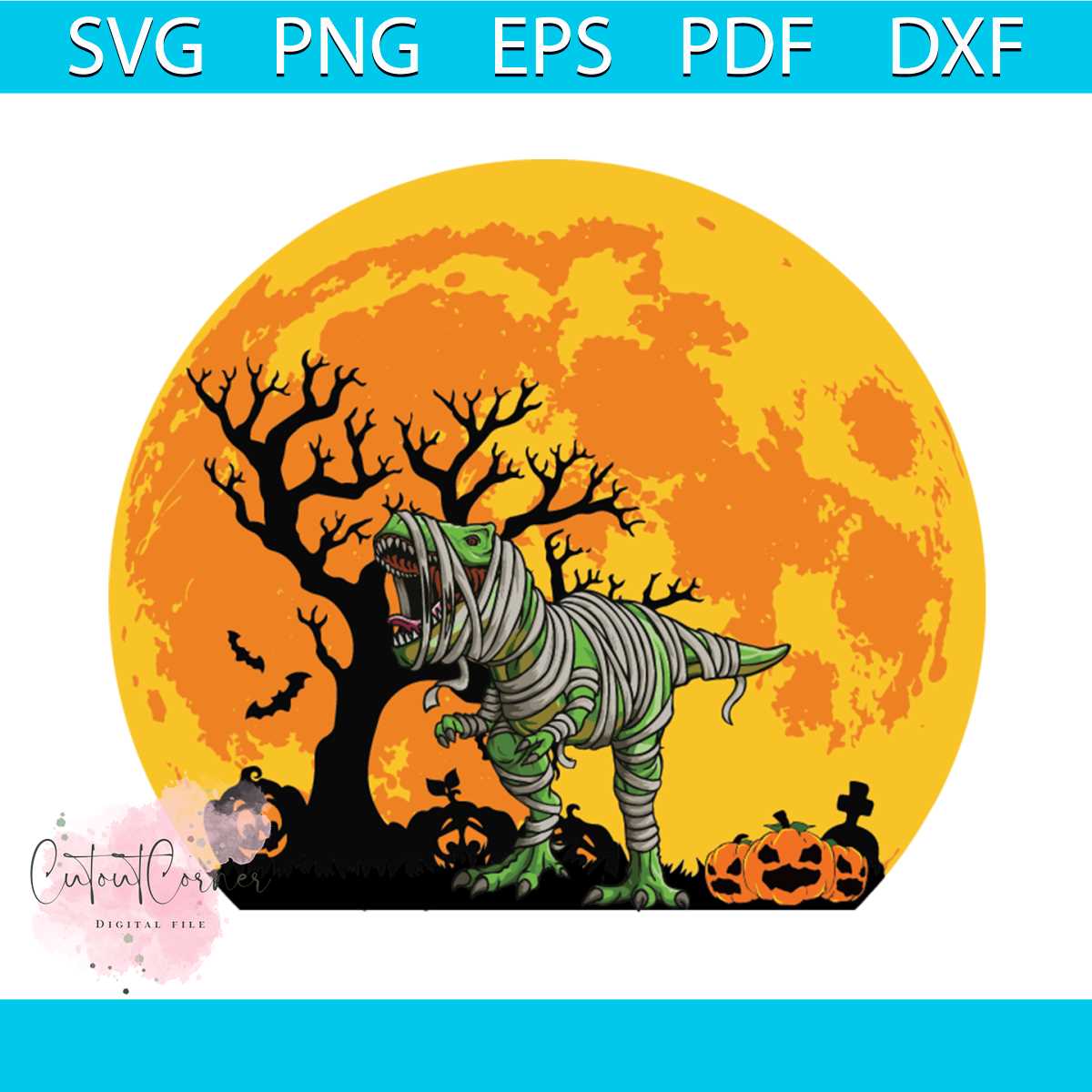 Halloween Dinosaur Svg, Halloween Svg, Best Halloween Svg, D | Inspire ...