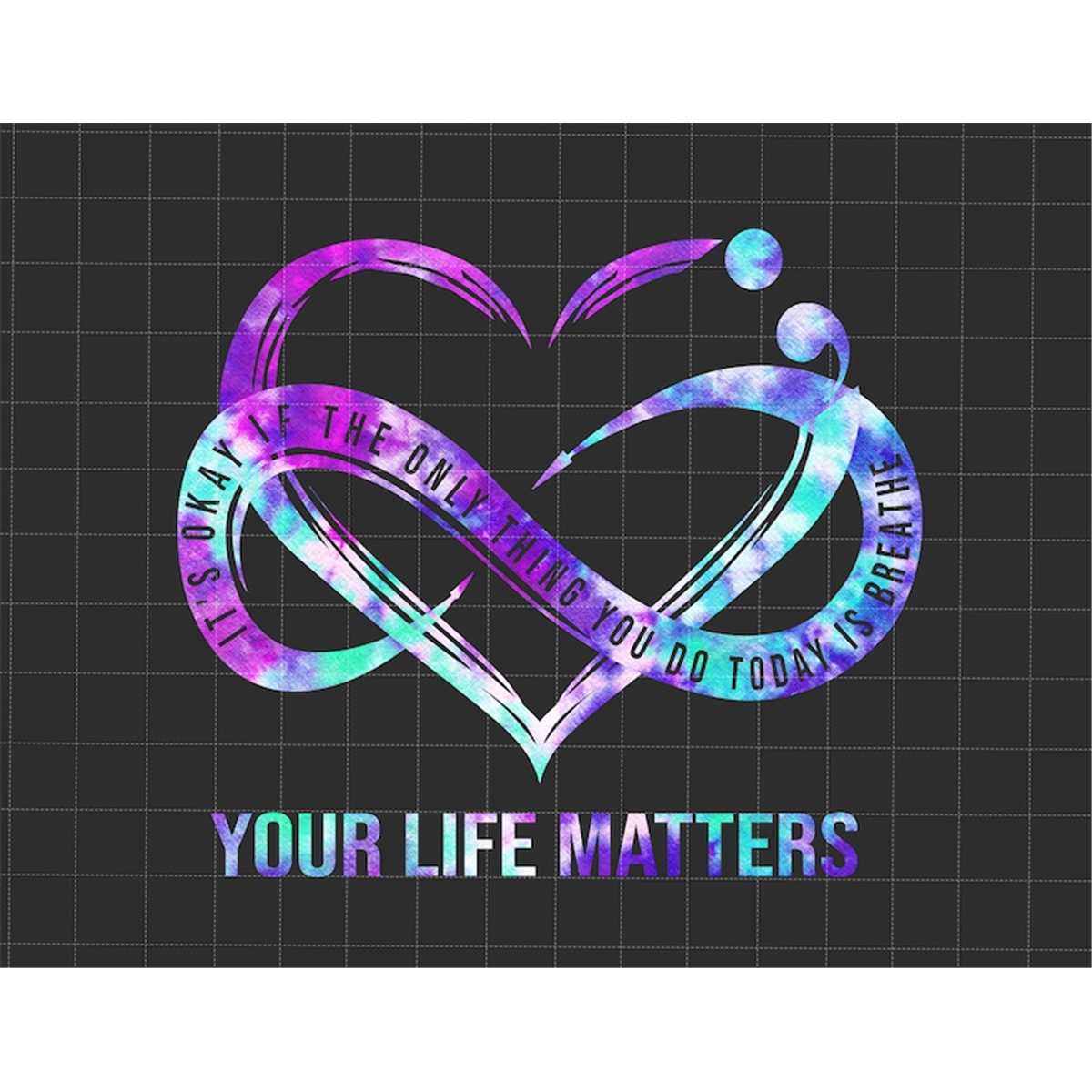 Your Life Matter Png, Semicolon Suicidal Prevention Png, Rib | Inspire ...