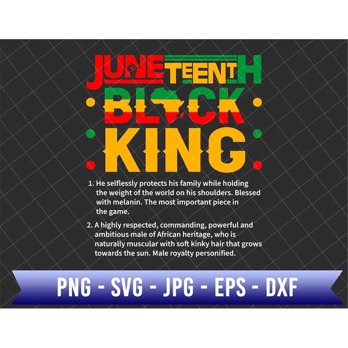 Juneteenth Black King Nutrition Facts Svg, Juneteenth Since | Inspire ...