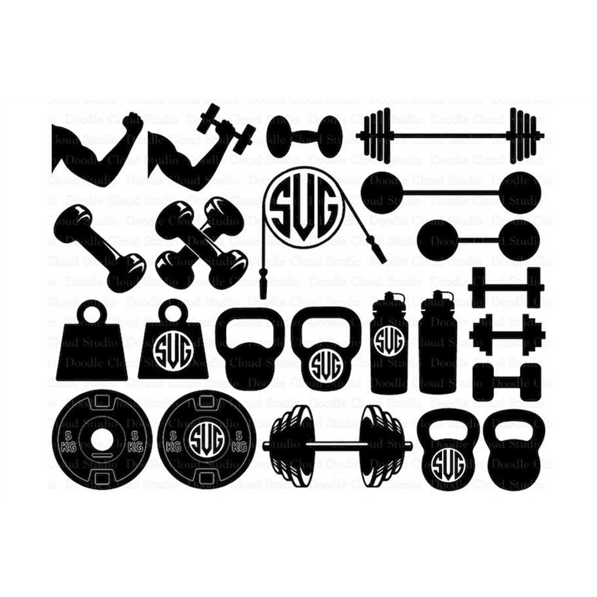 power lifting svg - Inspire Uplift