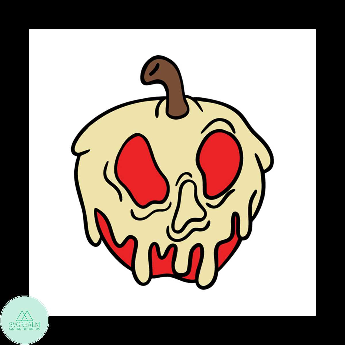 Poison Apple Svg, Disney Svg, Apple Svg, Poison Svg, Disneyl | Inspire ...