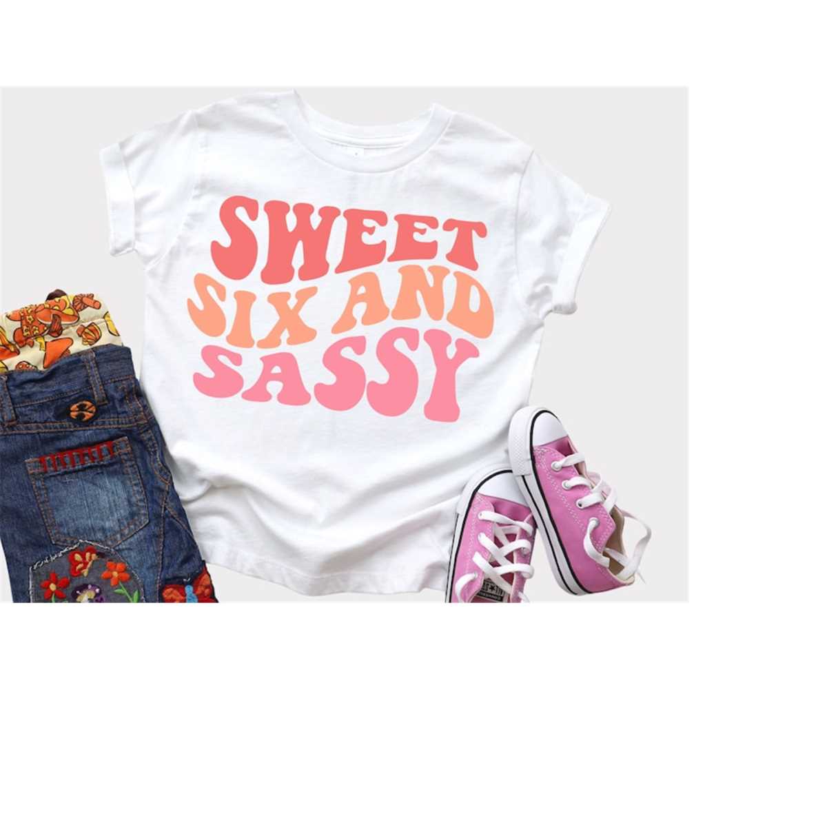 6th Birthday SVG, PNG, Girls Sixth Birthday, Sweet Six and S | Inspire ...