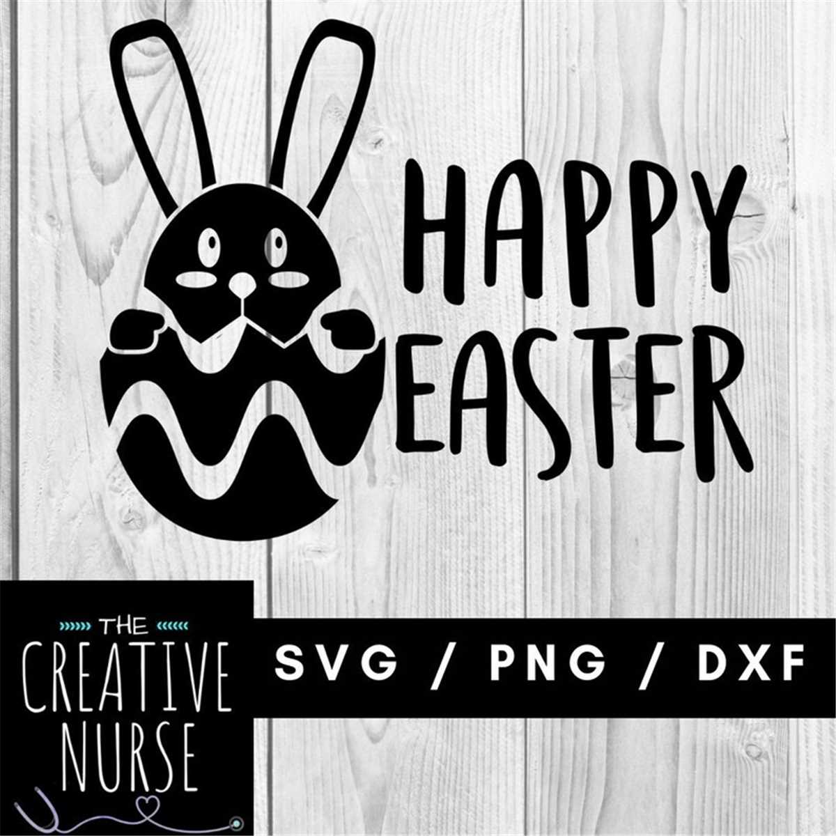 Instant Download Cut File / Happy Easter Bunny / svg pdf pn | Inspire ...