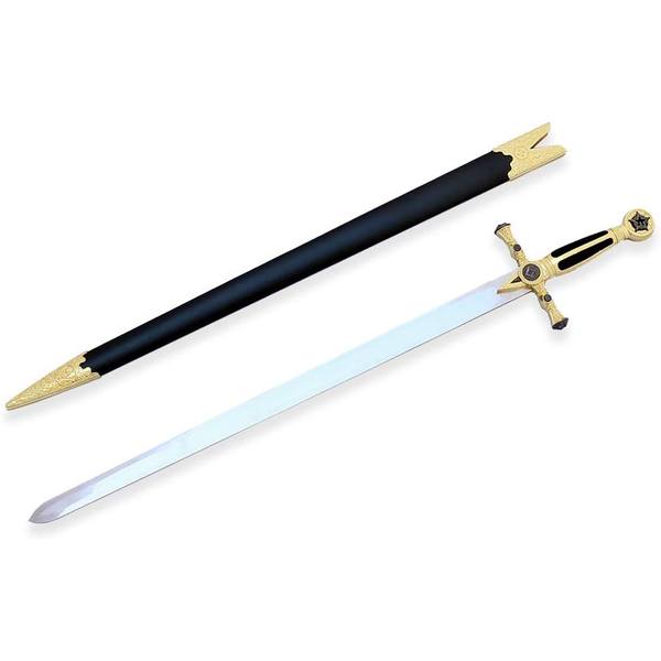 Handmade sword, Vulcan Gear 33" Medieval Crusader Sword with | Inspire ...