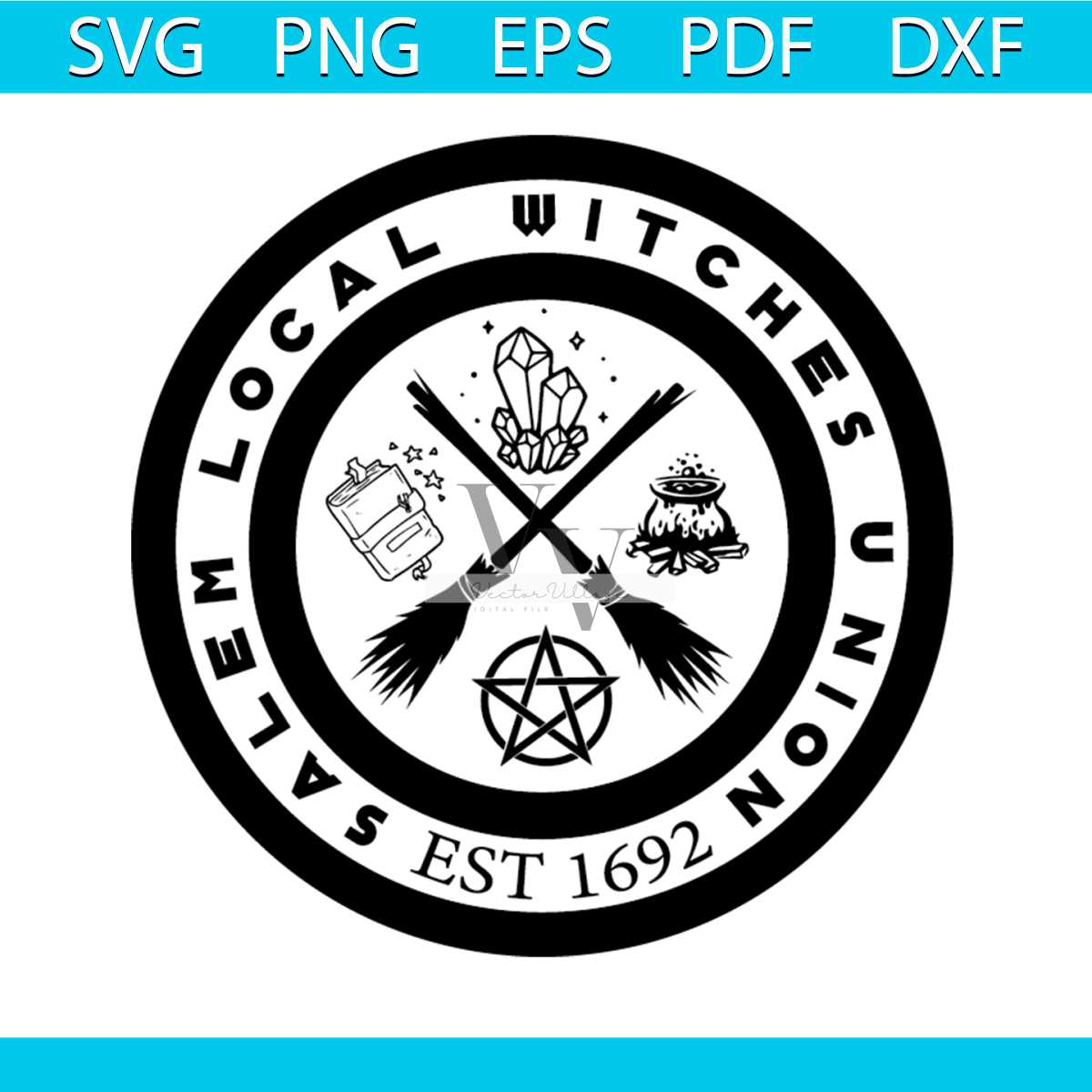 Salem Local Witches Union Svg, Halloween Svg, Salem Svg, Wit | Inspire ...