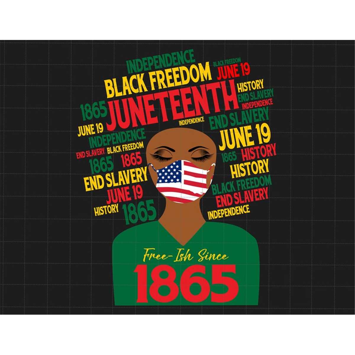 Juneteenth Celebrate African American Freedom Day Women Png, - Inspire ...