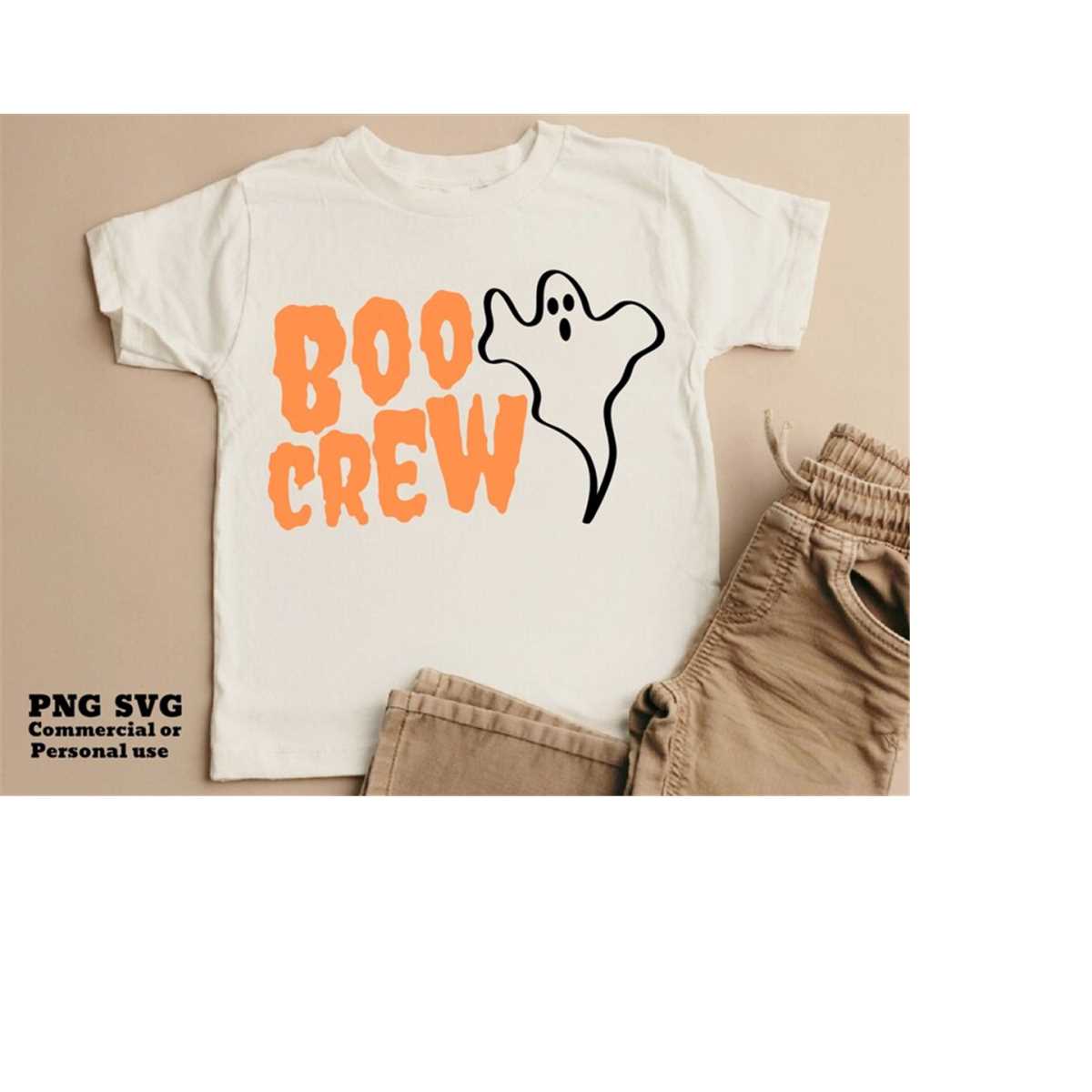 Boo Crew SVG, Boo Crew PNG, Kids Halloween SVG, Trick or Tre | Inspire ...