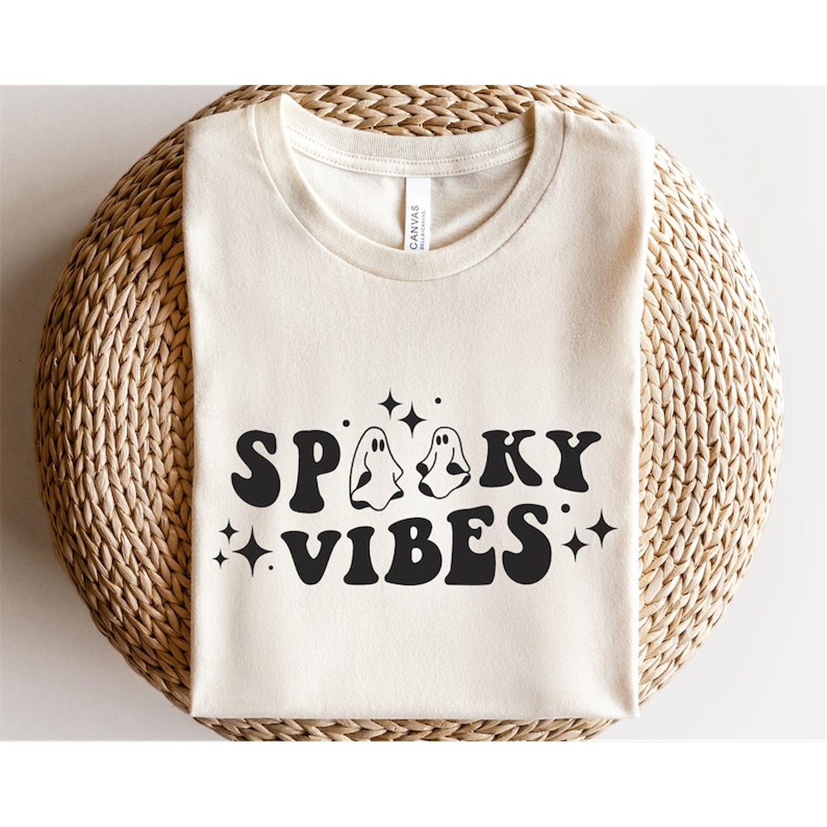 Ghost svg, Spooky vibes svg, Boo svg, Retro Halloween shirt - Inspire ...