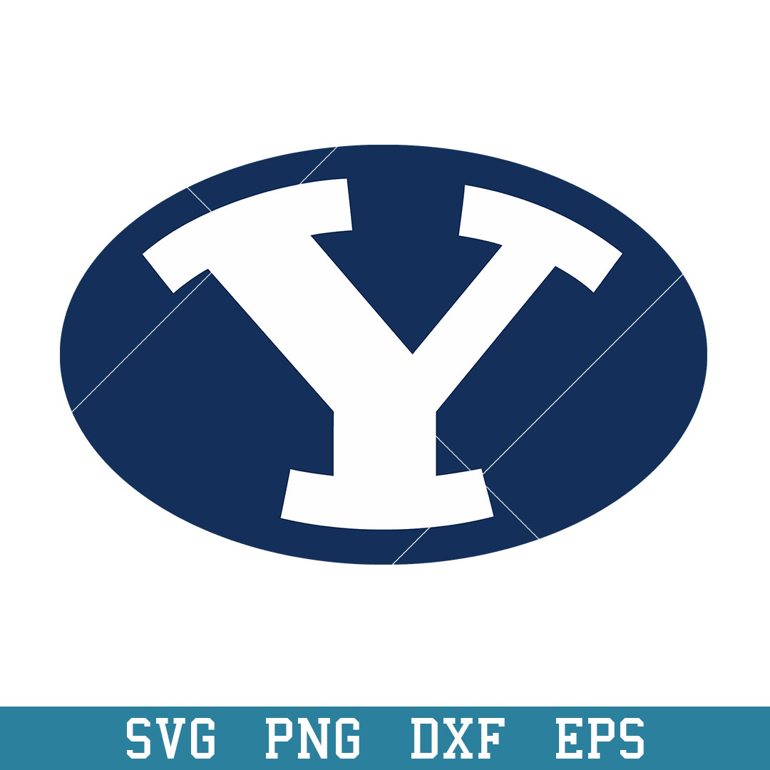 Brigham Young Cougars Logo Svg, Brigham Young Cougars Svg, N - Inspire Uplift