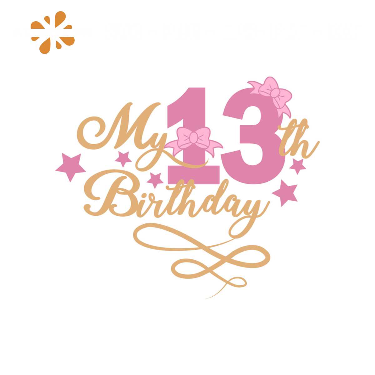 My birthday 13th Svg, Birthday Svg, Happy Birthday Svg, Birt | Inspire ...