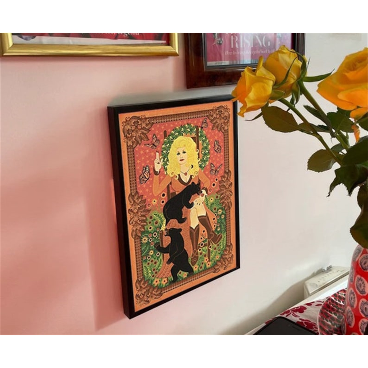 Dolly Parton Poster, Vintage Dolly Parton Print, Music Print | Inspire ...
