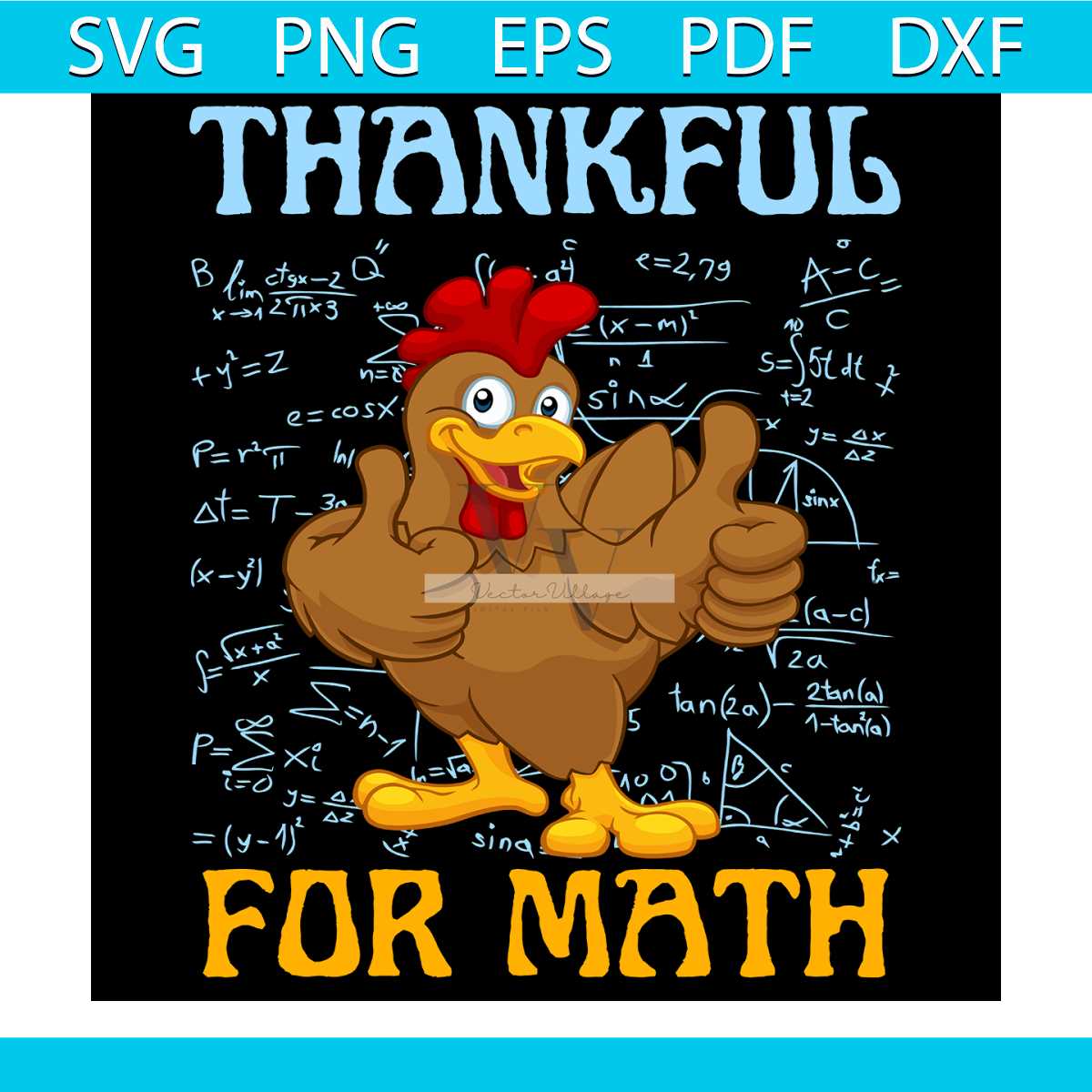 Thankful For Math Svg, Thanksgiving Svg, Thankful Svg, Math | Inspire ...
