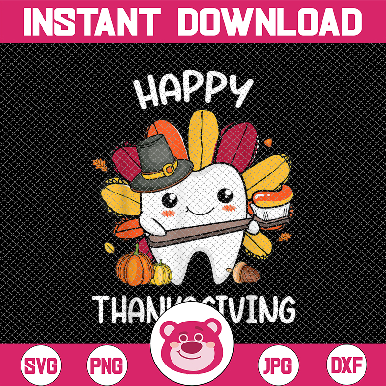 Dentist Autumn Tooth Turkey Png/ Dentist Fall / Dental Hygie | Inspire ...