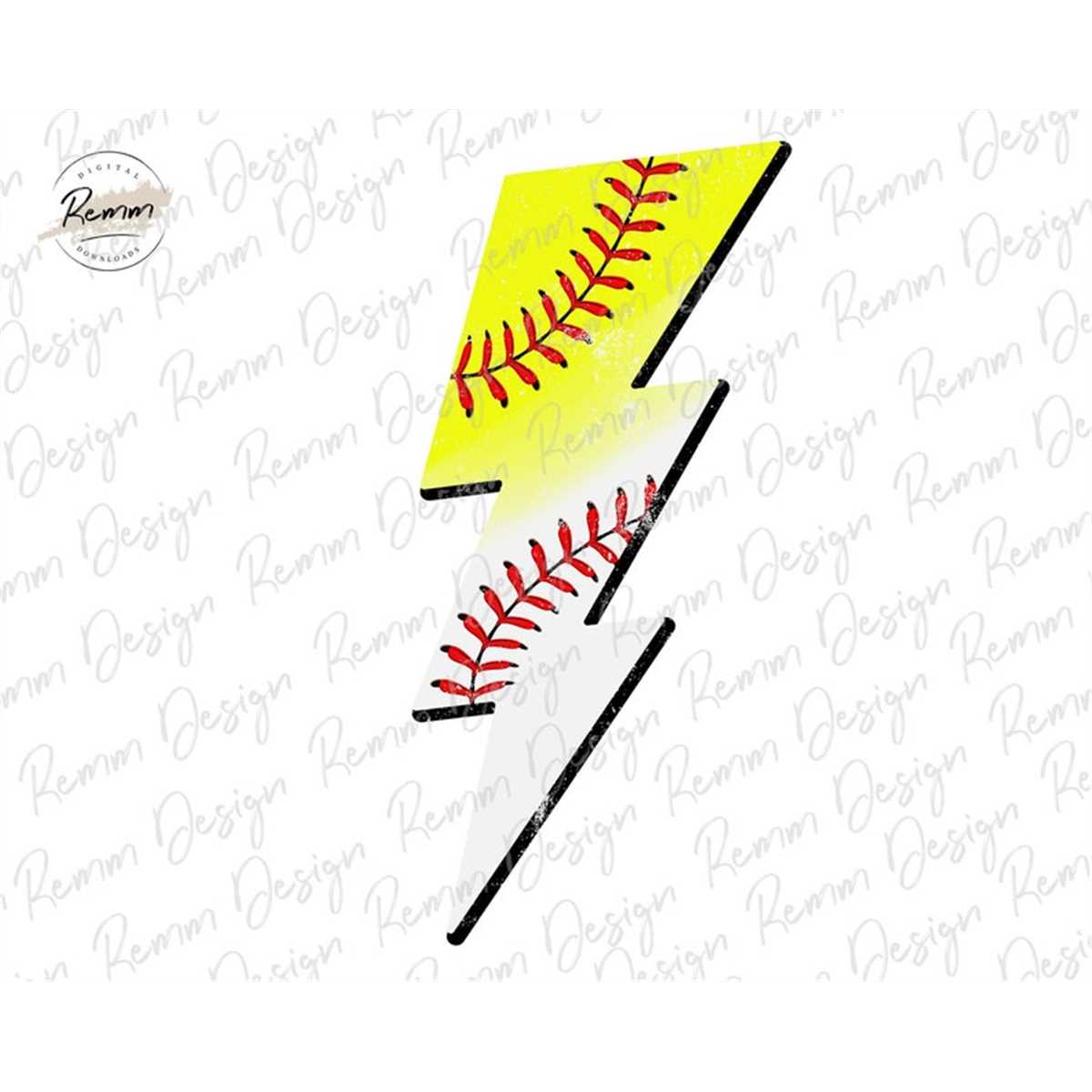 Baseball Softball Lightning Bolt Png, Distressed Baseball So | Inspire ...