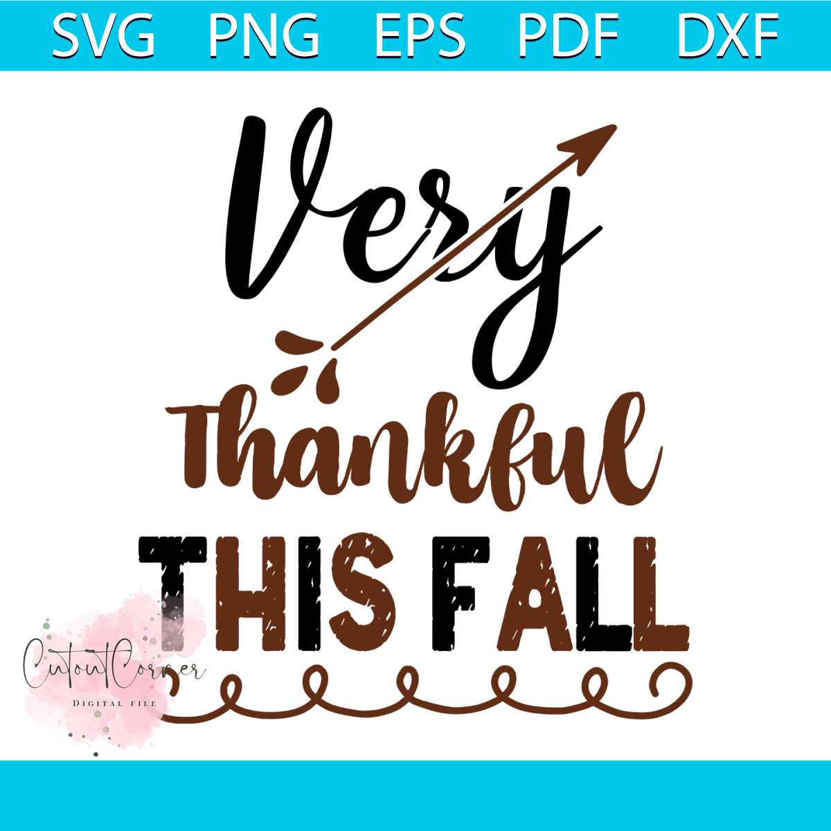 Very Thankful This Fall Svg, Thanksgiving Svg, Thankful Svg, | Inspire ...