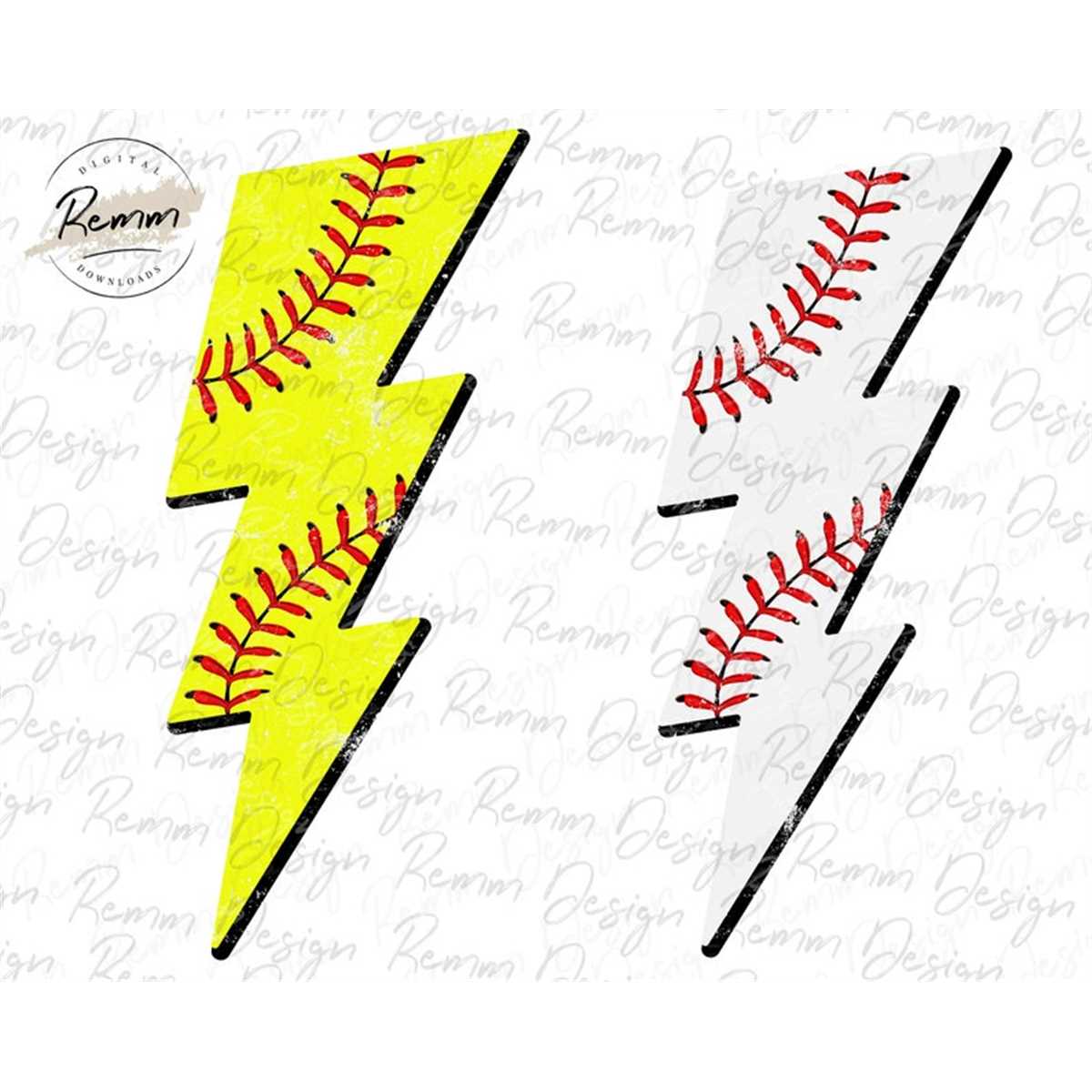 Baseball and Softball Lightning Bolt Png, Distressed Basebal - Inspire ...