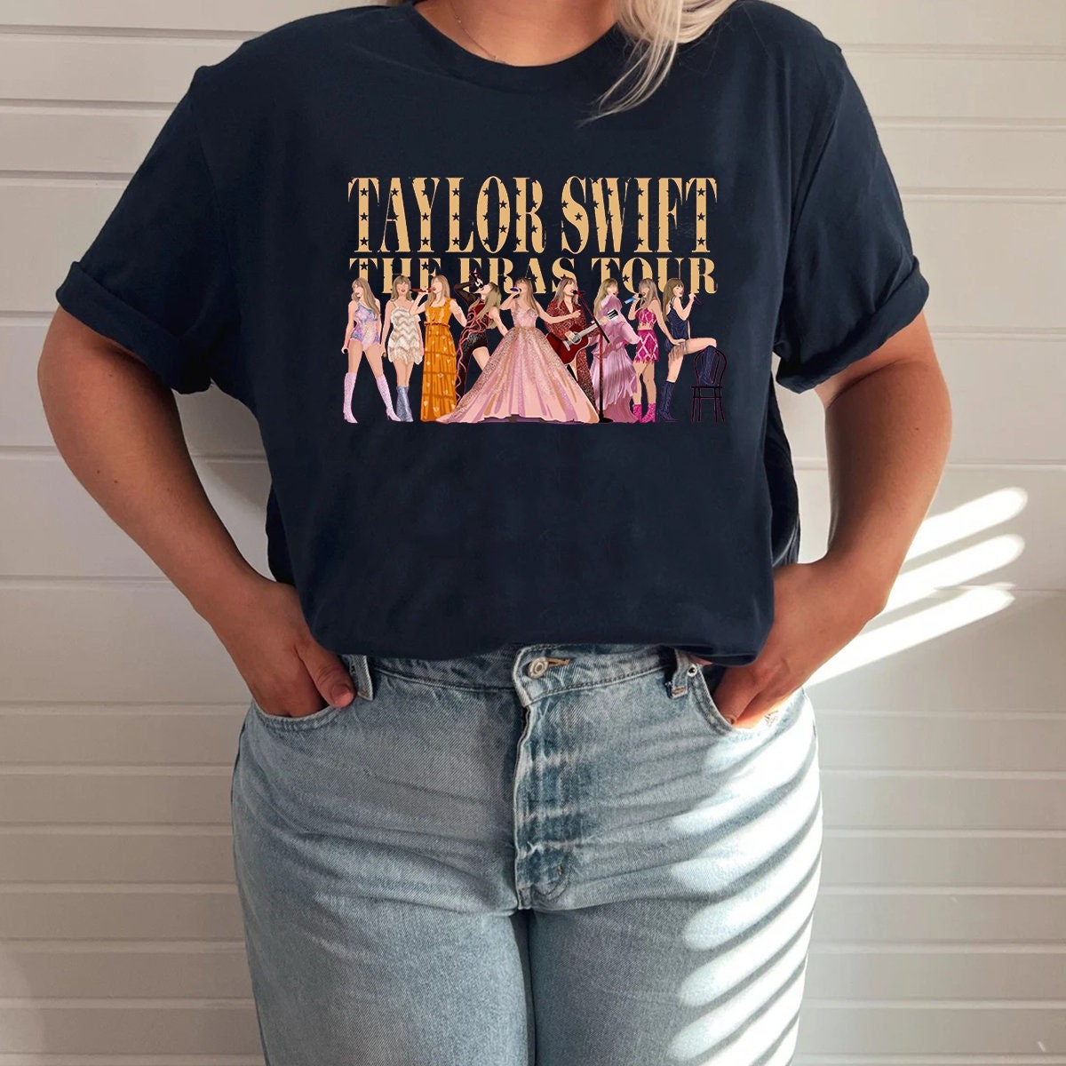 Taylor Swift Eras Tour Tee, Taylor Swiftie Eras Shirt, Taylo - Inspire ...