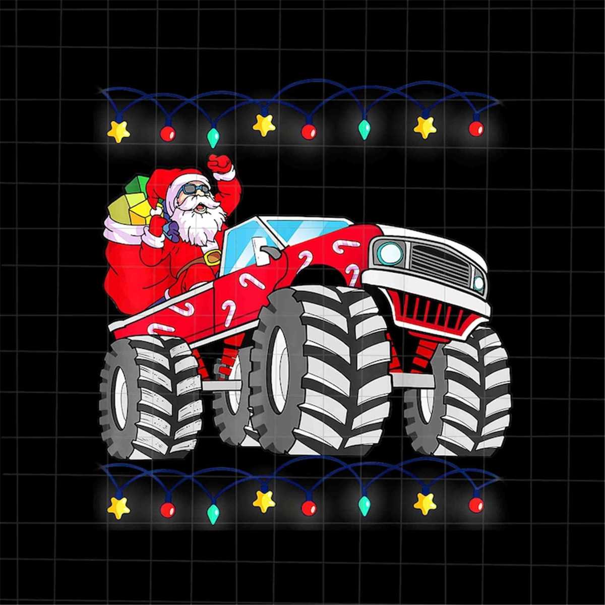 Santa Driving Truck Png, Santa Truck Christmas Png, Truck Xm | Inspire ...