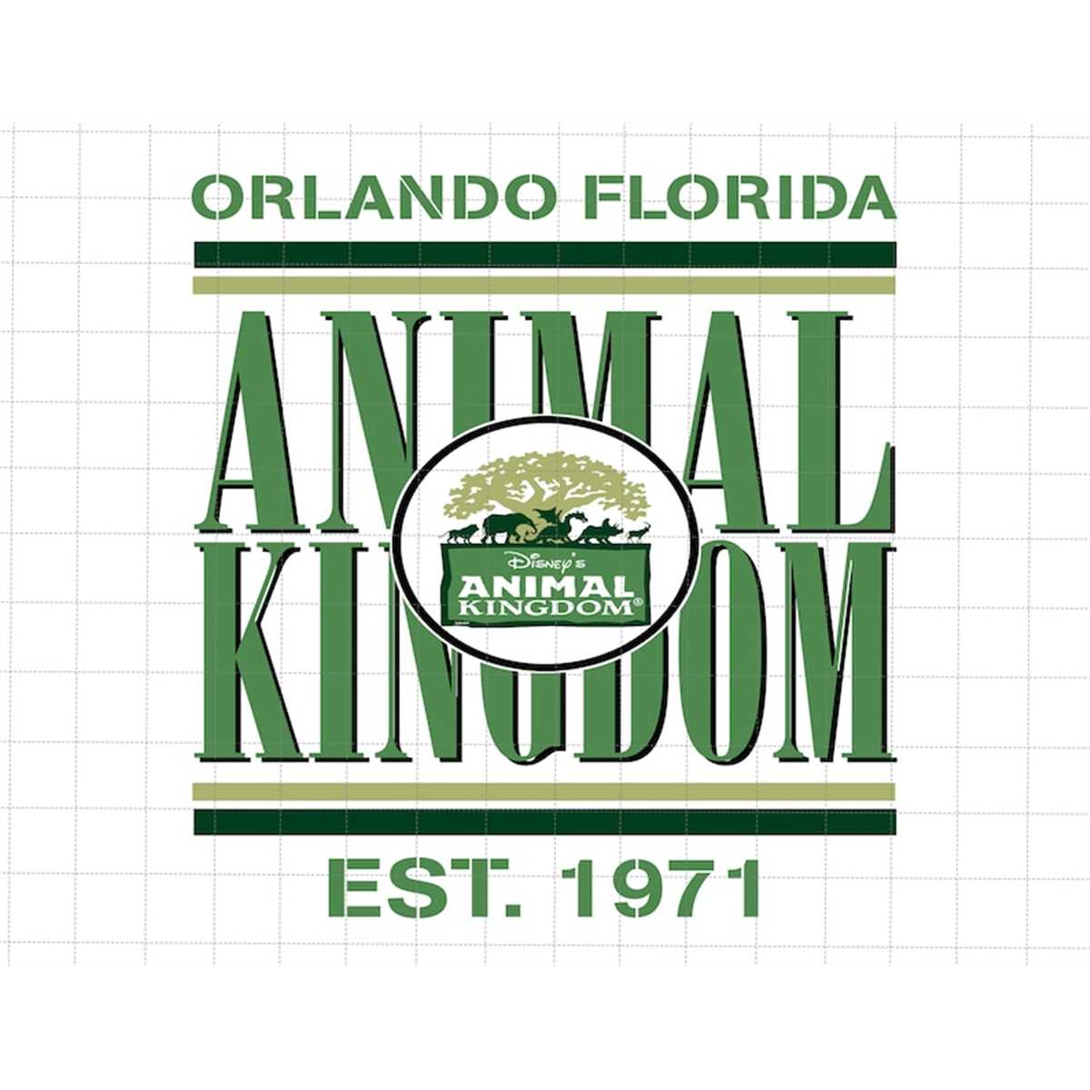 Animal Kingdom Est 1971 Png, Magical Kingdom Png, Vacay Mode | Inspire ...