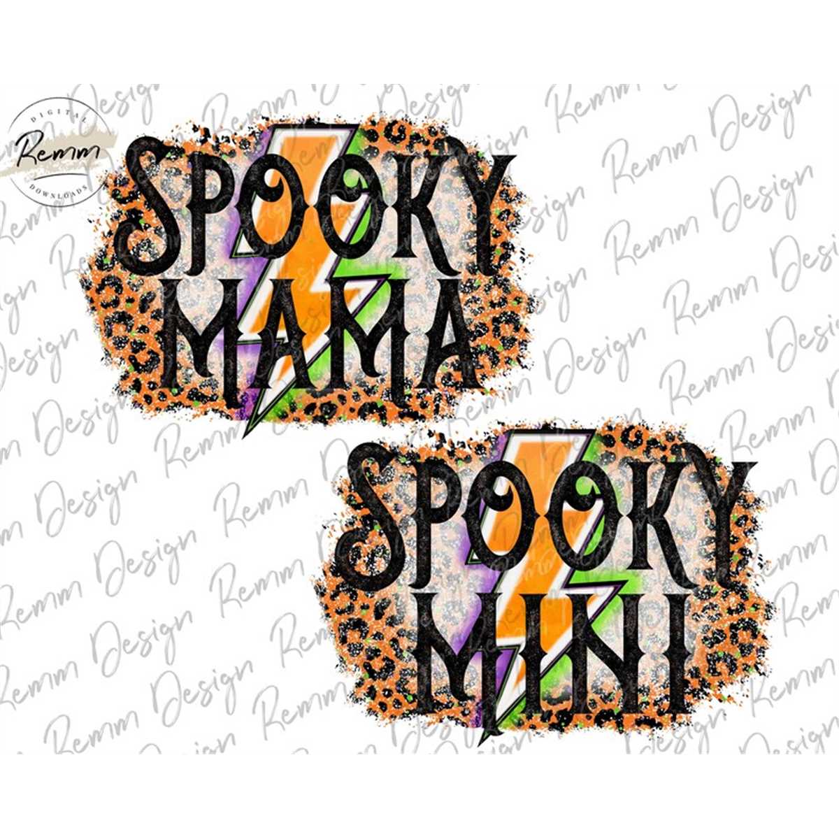 Spooky Mama Mini PNG Sublimation Designs, Halloween Sublimat | Inspire ...