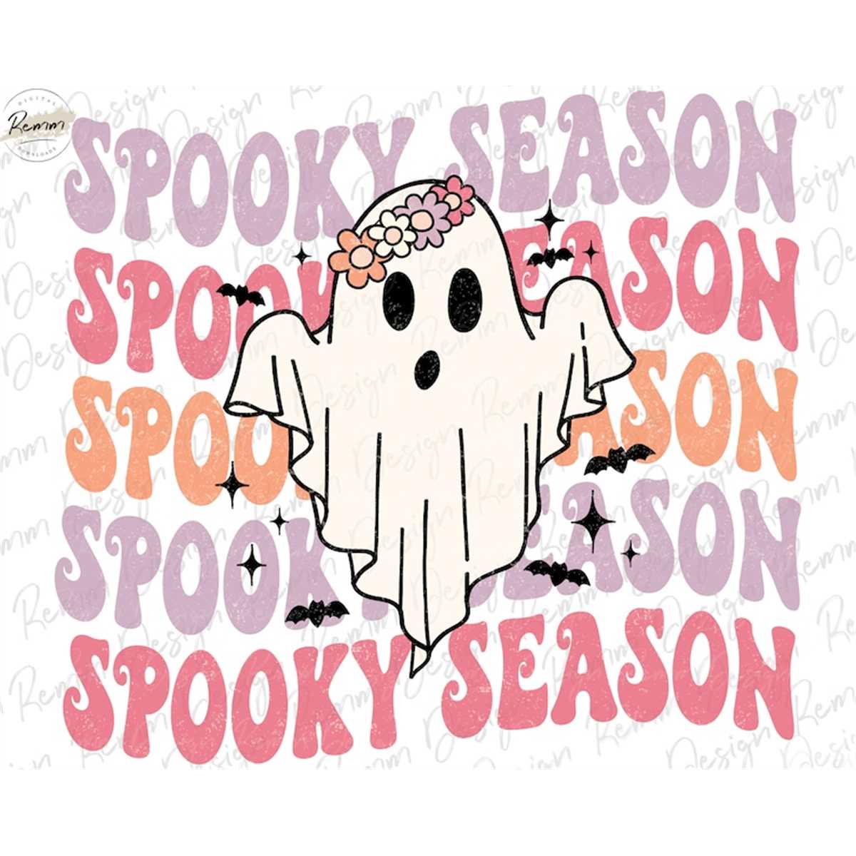 Spooky Season Png, Halloween Png, Cute Ghost Png, Fall Png, - Inspire ...