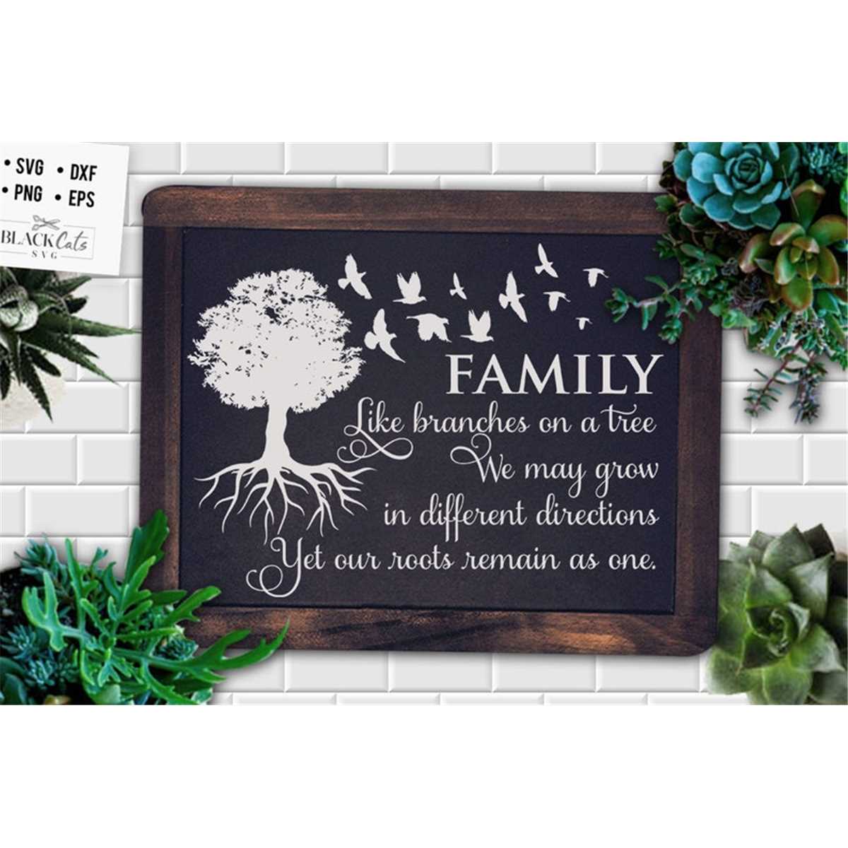 Family like branches on a tree SVG, Family tree svg, Family | Inspire ...
