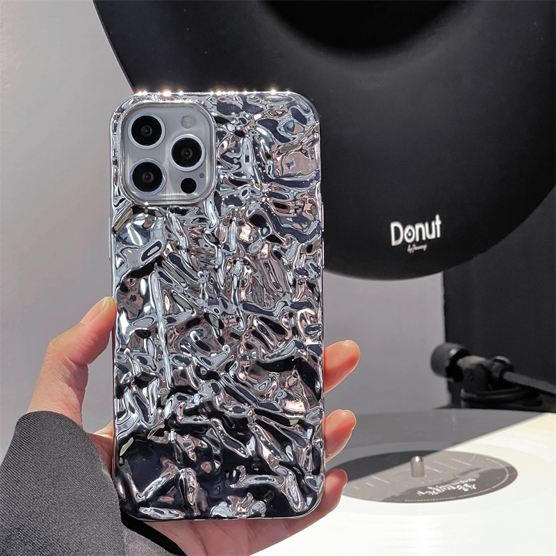 Melting Liquid Metal Case | Shiny Bling Glitter Cover | Prot - Inspire ...