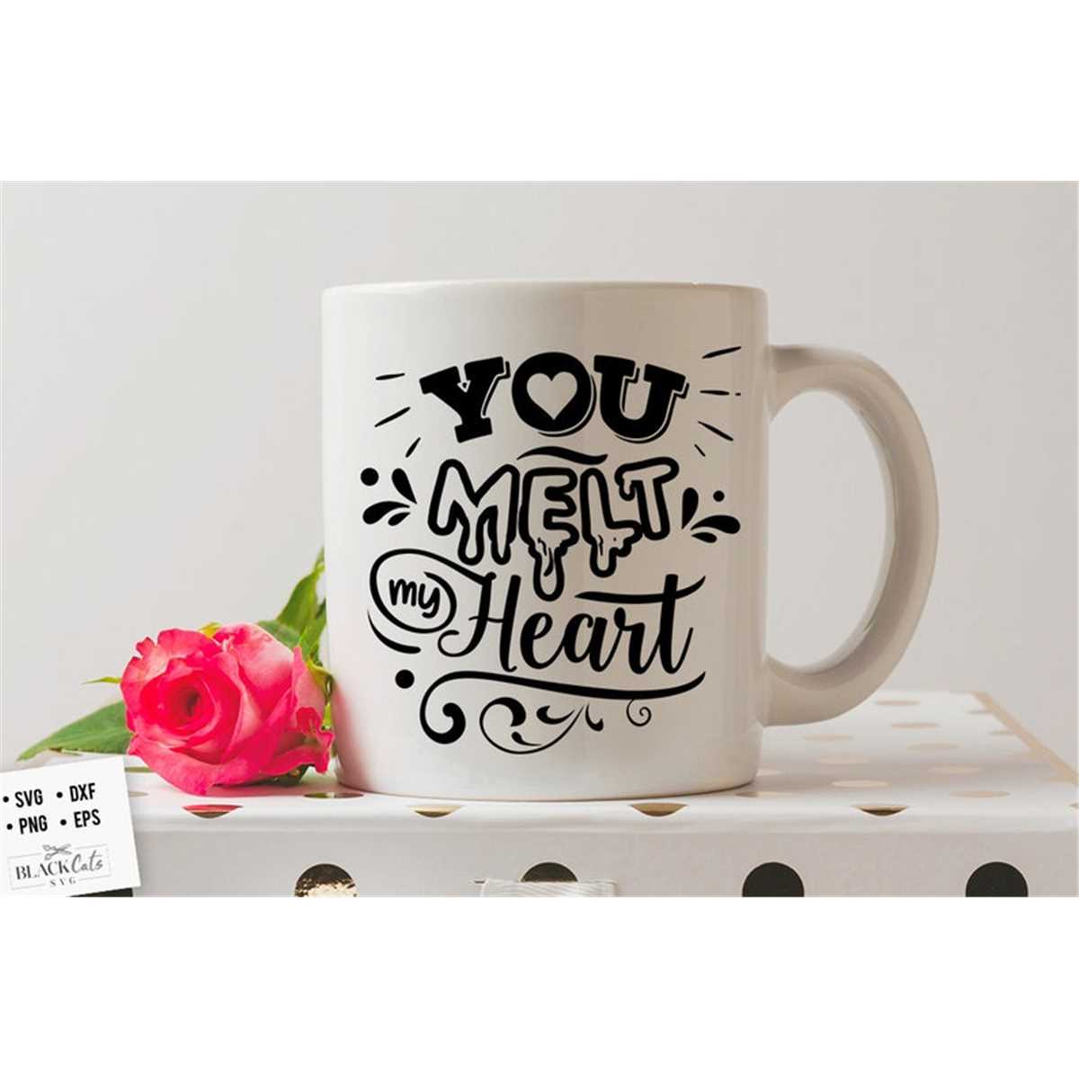 Melt My Heart Svg | Inspire Uplift
