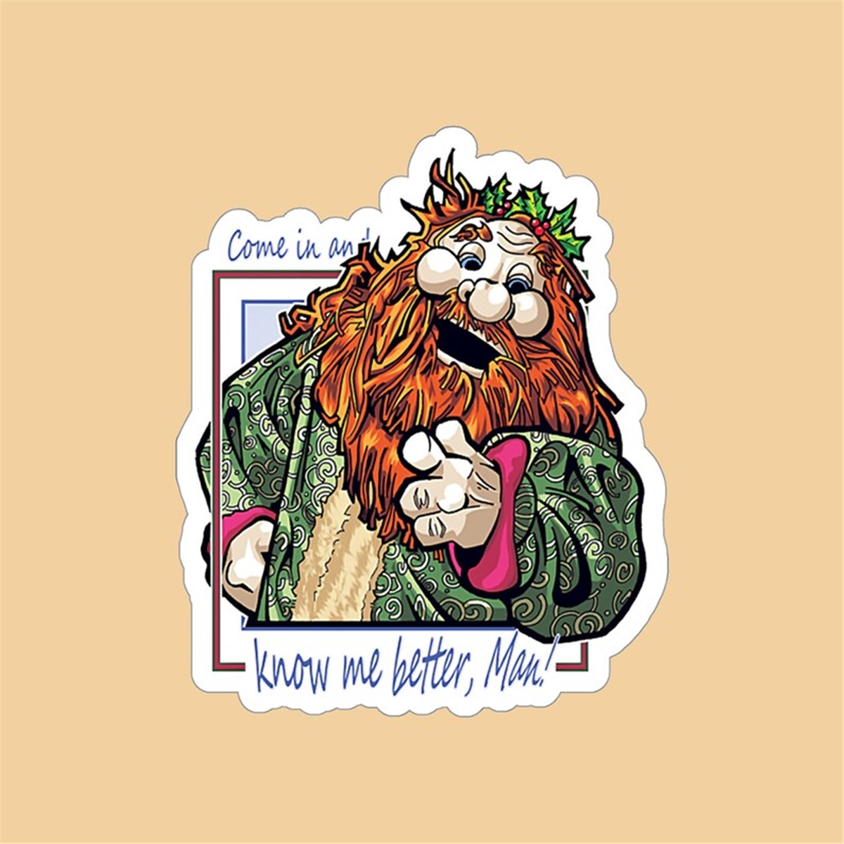 Muppet Christmas carol 12 Sticker, Know me better, Man Stick | Inspire ...