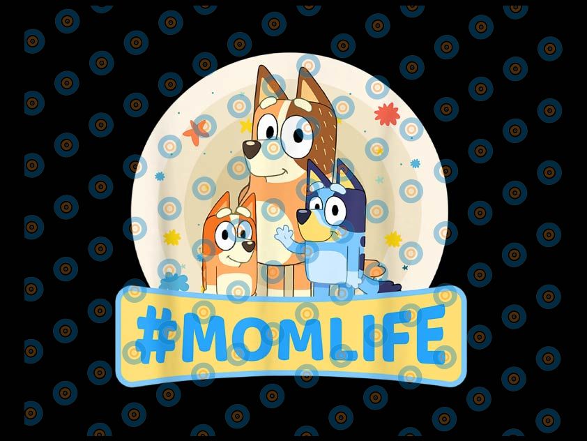 Bluey Mom Life Png, Bluey Birthday, Bluey Mom, Family Bluey, | Inspire ...