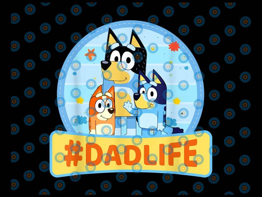 Dad life, Bluey Png dad, Bluey Png, Bluey, New dad Png, Blue - Inspire ...