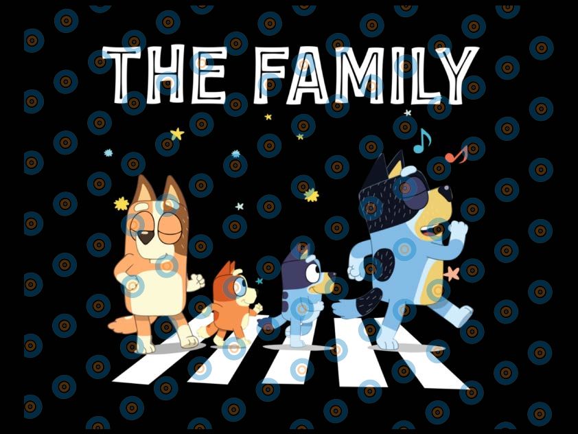 The Heeler Family Png, Bluey Dad Mom For Lover Png, Family P | Inspire ...