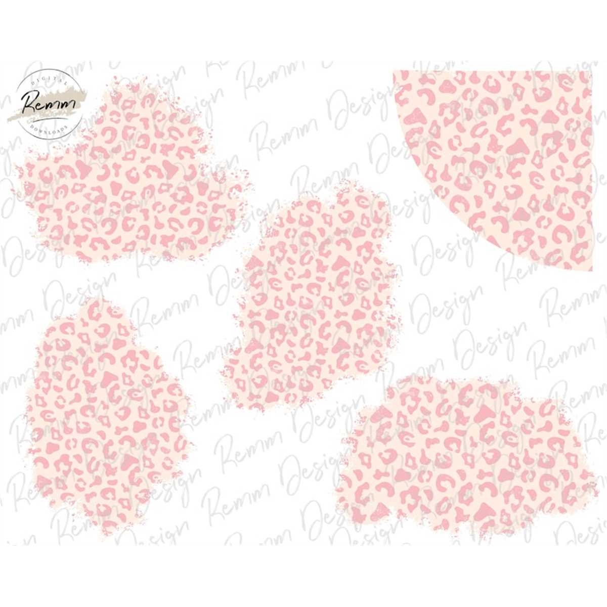 Pink Leopard Print Patches PNG, Matching Sleeve and Leopard | Inspire ...