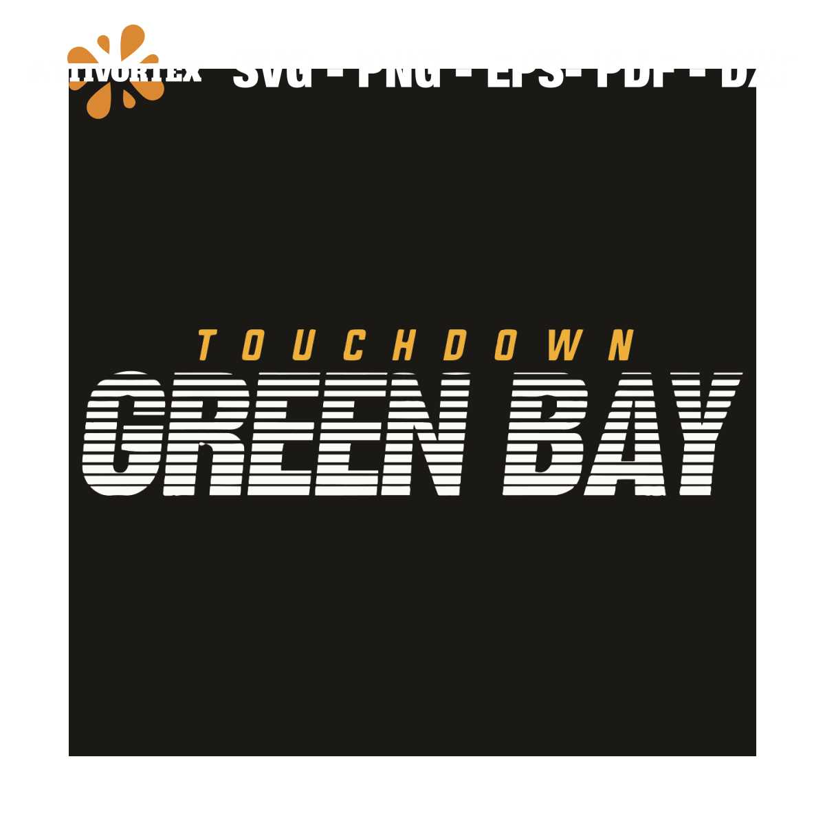 Touchdown Green Bay Svg, Green Bay Packers Svg, Green Bay Pa | Inspire ...