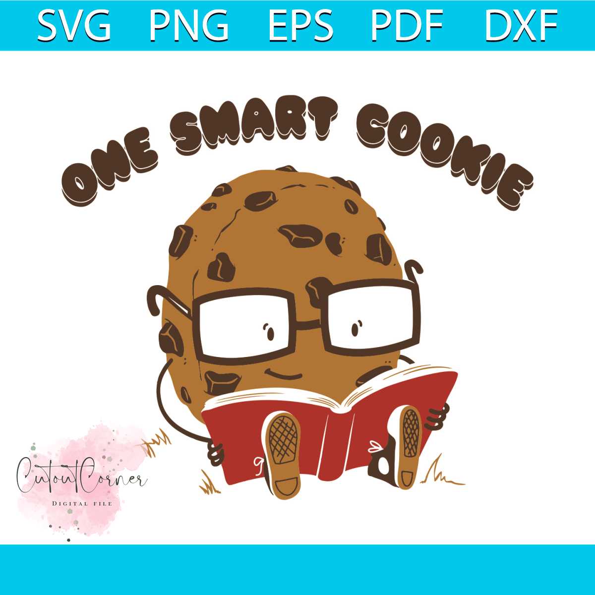 One Smart Cookie Svg, Trending Svg, Cookie Svg, Book Svg, Sm | Inspire ...
