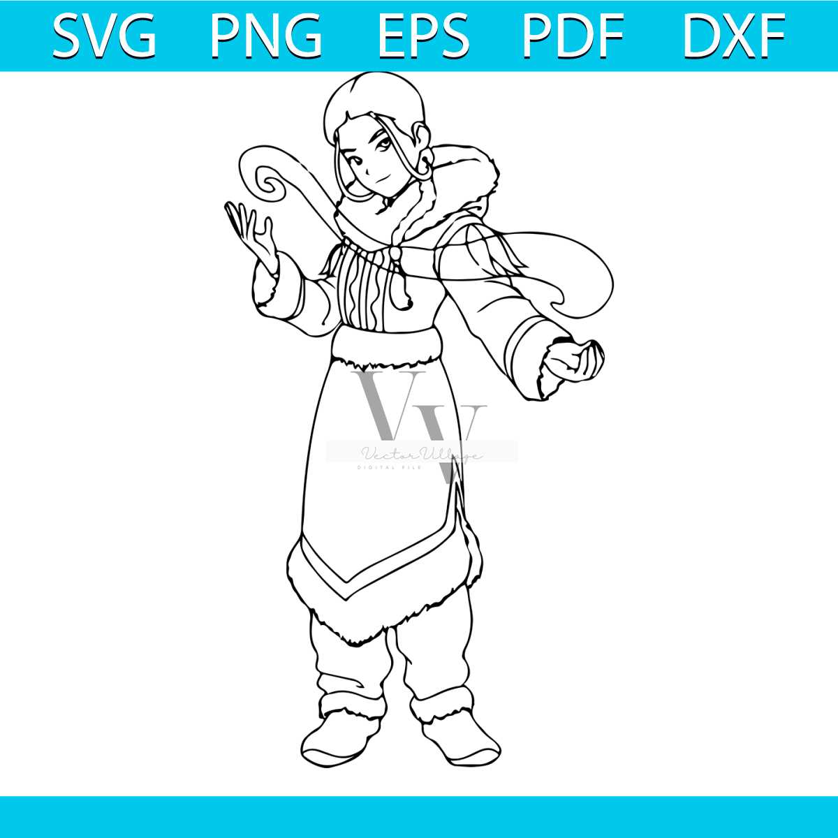 Katara Mae Whiteman PNG, Avatar The Last Airbender PNG, The | Inspire ...