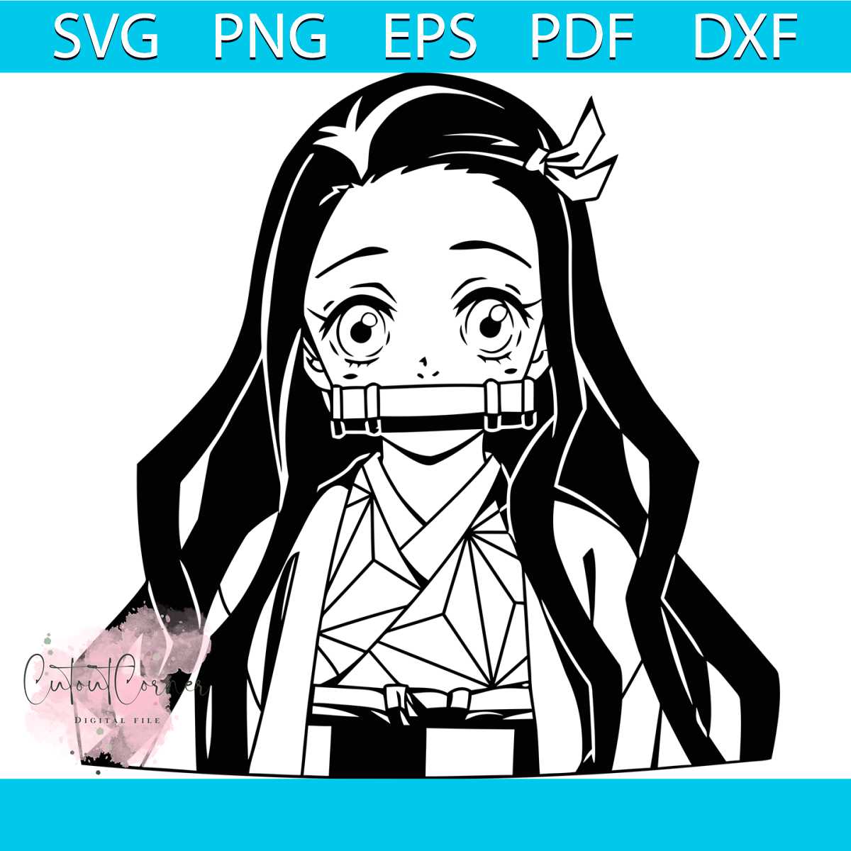 Kamado Nezuko PNG, Demon Slayer Kimetsu No Yaiba PNG, Anime | Inspire ...