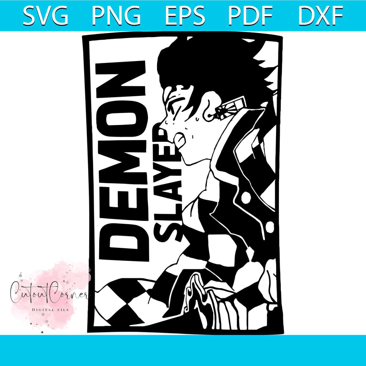 Demon Slayer Kimetsu No Yaiba PNG, Anime PNG, Manga Cartoon | Inspire ...