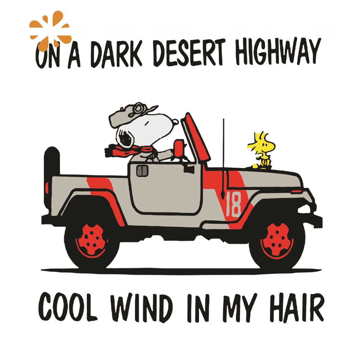 On A Dark Desert Highway Cool Wind In My Hair Svg, Trending | Inspire ...