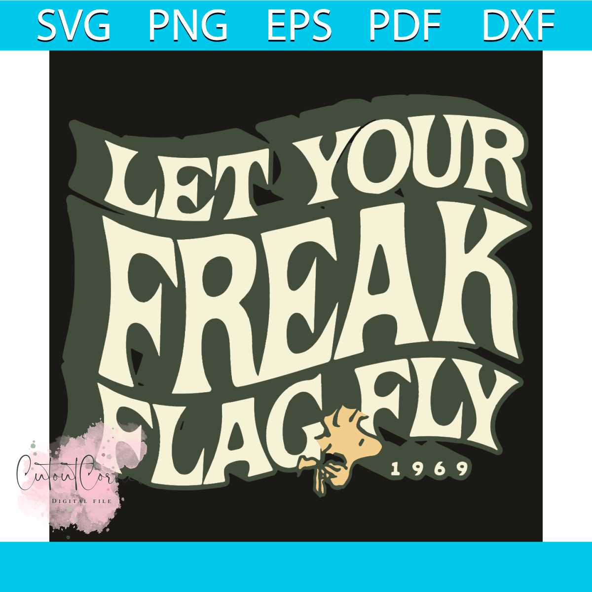 Let Your Freak Flag Fly Svg, Trending Svg, Peanuts Woodstock | Inspire ...