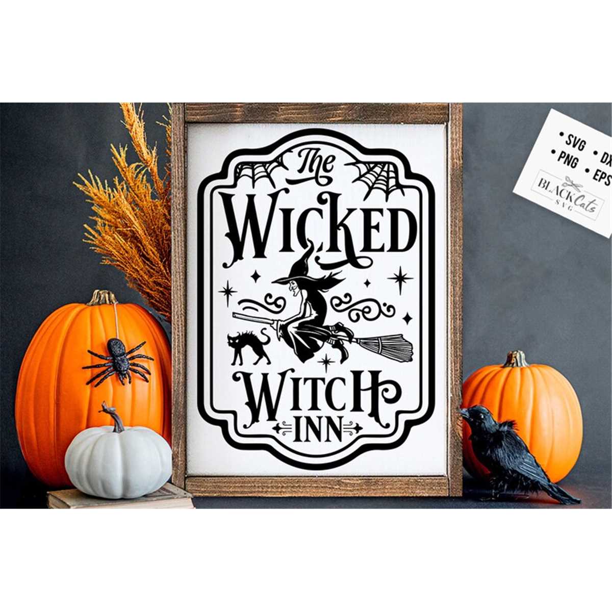 The wicked witch inn svg, Witch svg, Wicked witch svg, Farmh | Inspire ...